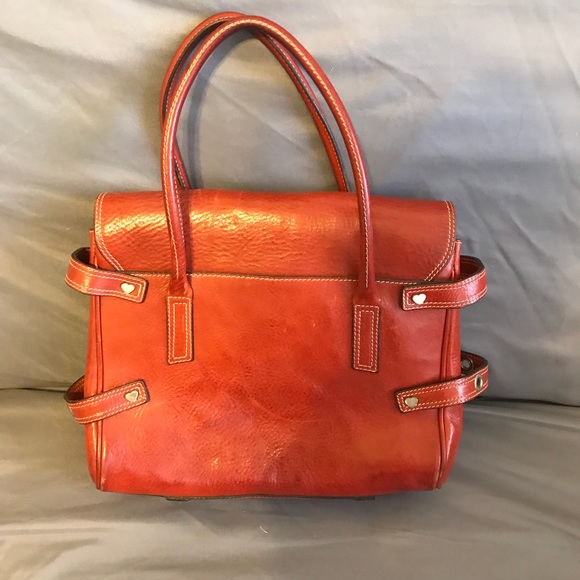 Luella | Bags | Luella Mini Giselle Red Leather Tote | Poshmark